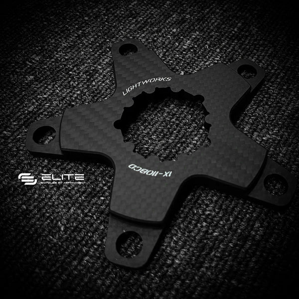 Lightworks 1X Carbon Spider - Direct Mount 5-arm, 110BCD (Spider only ...
