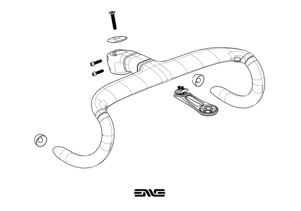 ENVE SES AERO PRO ONE-PIECE HANDLEBAR (Enve IN-Route) – Elite Custom SG
